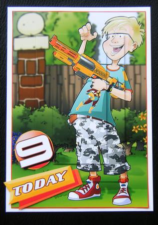 Laser Boy! Ages. - CUP98158_437 | Craftsuprint