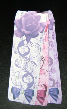 Pretty Floral & Bows Bookmarks/toppers - CUP49115_415 | Craftsuprint
