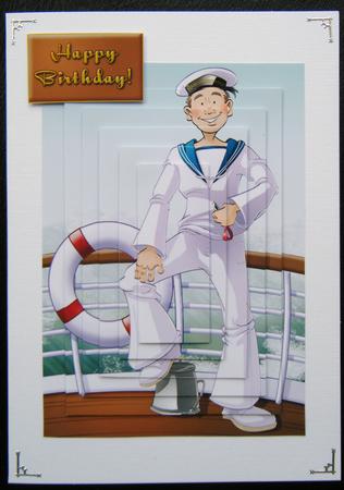 Sailor Dude Pyramid. - CUP89877_437 | Craftsuprint