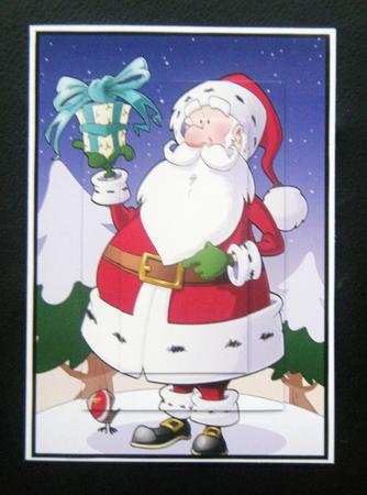 Santa Dude A4. - CUP126244_437 | Craftsuprint