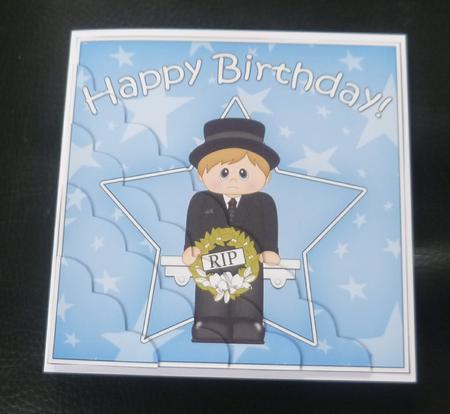 Funeral Director Birthday Scallop Corner Side Stacker - CUP653305_359 ...