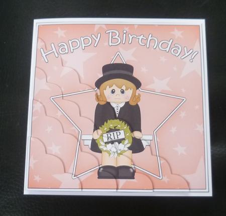 Funeral Director Birthday Scallop Corner Side Stacker - CUP653306_359 ...