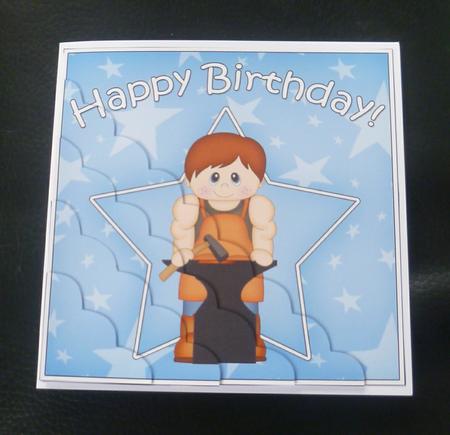 Blacksmith Birthday Scallop Corner Side Stacker - CUP653310_359 ...