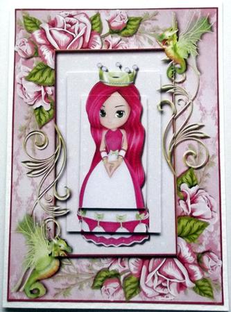 Princess Berry & Her Fire Lizards + Rose Frame - Photo by Hilary Shemmans