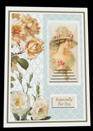 Vintage Rose Garden 12x12 Digital Papers Set 2 - Photo by Hilary Hallas,