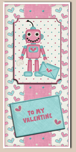 Nuts & Bolts Valentine Robots Word Art Clip Art & Digi Stamp - Photo by ...