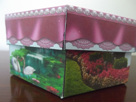 Swan Lake Gift Box Weaving - CUP1120543_10778 | Craftsuprint