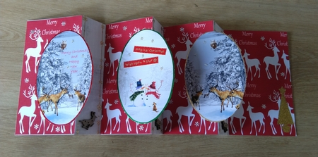 Merry Christmas Reindeer Backing Paper - CUP726390_71176 | Craftsuprint