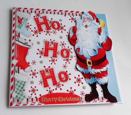 Over The Edge Ho-Ho-Ho- Santas Here - CUP748470_1398 | Craftsuprint