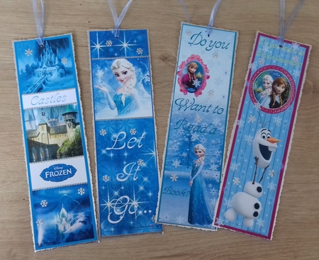 FROZEN ANNA ELSA OLAF BOOKMARKS 2 - CUP895657_2049 | Craftsuprint