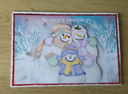 3 little snowmen - Photo by Honorscard Appleby