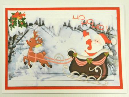 Santa in His Sleigh Pyramids - Photo by Irene Drieman