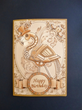 Steampunk Flamingo - CUP883622_88163 | Craftsuprint
