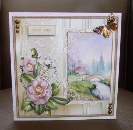 Summer River Card with Decoupage - CUP560234_8 | Craftsuprint