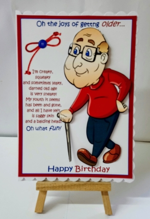 Gerald the joys of getting older mini kit - CUP1040721_1209 | Craftsuprint