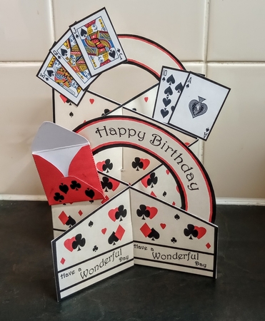 Playing Cards Cascade Deluxe - CUP195842_173 | Craftsuprint