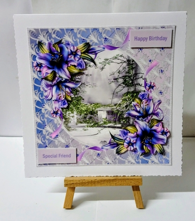 Garden Haven Card with Decoupage - CUP579151_8 | Craftsuprint
