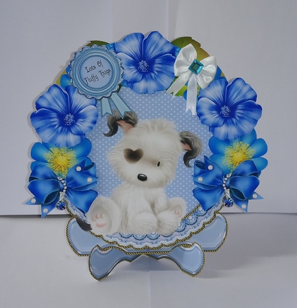 Mini Kit: Cute Little Doggie - CUP858018_2246 | Craftsuprint