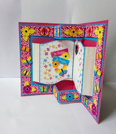 Colour Me Beautiful Pop Out Book Card and Envelope Kit. - Photo by ...