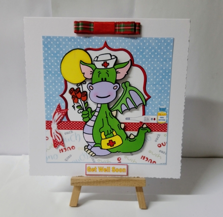 7x7 Clyde has get well wishes mini kit - Photo by Jackie Odonnell