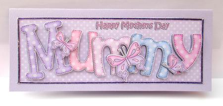 Large Dl Mothers Day Mummy Butterflies Card & 3D Decoupage - CUP406545 ...