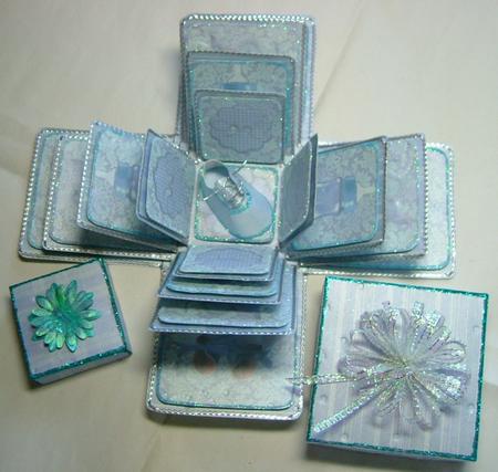 Beautiful Baby Boy Exploding Box Kit - CUP73797_708 | Craftsuprint