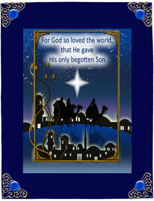 Three Wise Men Christmas Card Front - CUP259572_1446 | Craftsuprint