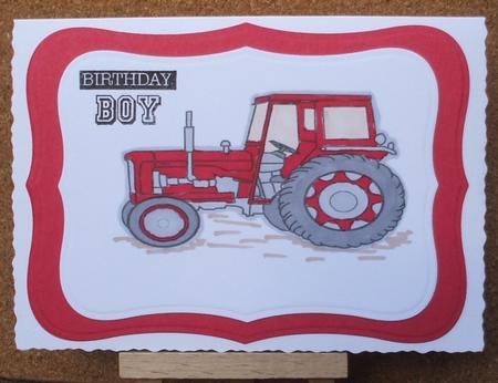 Tractor Stamp - 1 - CUP346984_1749 | Craftsuprint