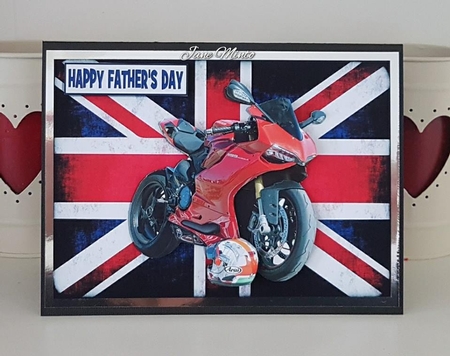 7x5 UNION JACK FLAG & BIKE - Photo by Jane Minto