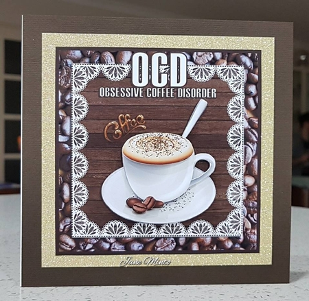 OCD - OBSESSIVE COFFEE DISORDER TOPPER - FOR THE COFFEE LOVER - Photo ...
