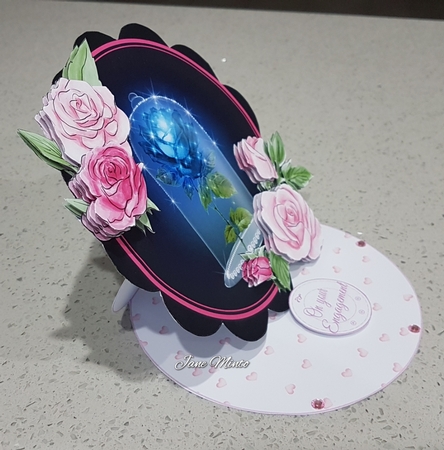 ENCHANTED ROSE TOPPER WITH DECOUPAGE SHEET 3 - Photo by Jane Minto