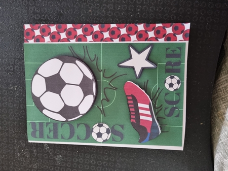 Football Quick Card - CUP659418_874 | Craftsuprint