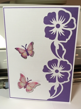 OVER THE EDGE FLORAL BORDER 11 - CUP713718_1051 | Craftsuprint