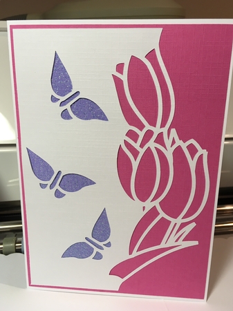 FLORAL OVER THE EDGE 55 - CUP867991_1051 | Craftsuprint