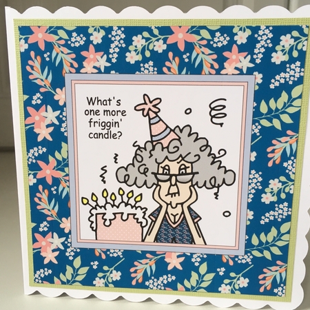 Stella - Whats one more friggin candle? Topper Plus Insert - Photo by ...