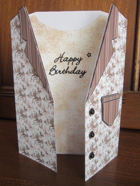 Chocolate Box Jacket Card Blank 3 - CUP388197_659 | Craftsuprint