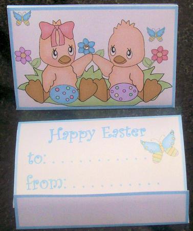 Happy Easter Chicks - Gift/money Wallet - CUP44720_351 | Craftsuprint