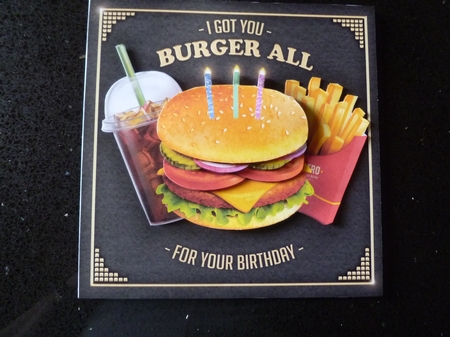 I Got You Burger All For Your Birthday - CUP1034579_1443 | Craftsuprint