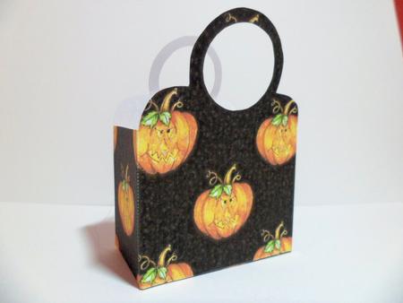 Halloween Jack O Lantern Trick or Treat Bag - CUP266317_604 | Craftsuprint