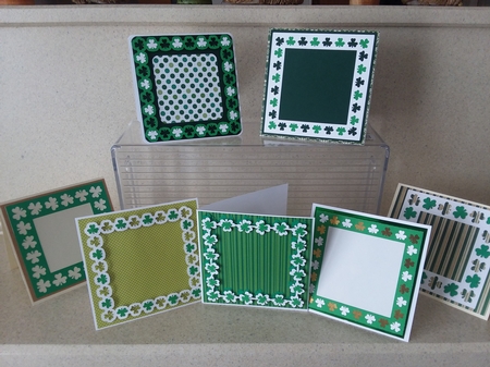 St Patricks Day - Shamrock Frame Set 2 - CUP696820_2228 | Craftsuprint