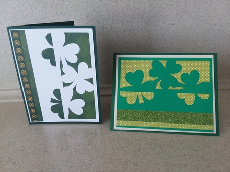 St Patricks Day - Shamrock Frame Set 3 - CUP696821_2228 | Craftsuprint