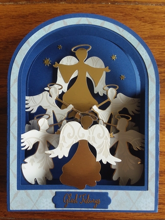 Angel Box Card - Christmas - CUP835378_2228 | Craftsuprint