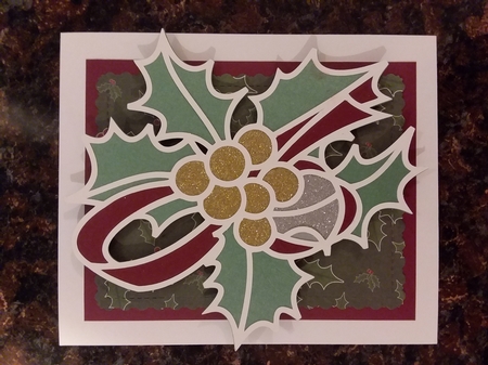 CHRISTMAS HOLLY TOPPER 2 - CUP878638_1051 | Craftsuprint