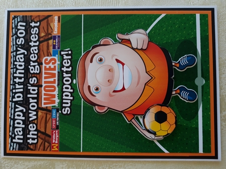 Wolverhampton Wanderers Football Club Happy Birthday Son - CUP284810 ...