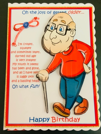 Gerald the joys of getting older mini kit - CUP1040721_1209 | Craftsuprint