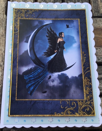 2 Fallen Angel Card Fronts - CUP346211_1443 | Craftsuprint