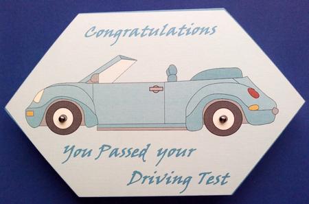 Passed Your Driving Test Blue - CUP92289_822 | Craftsuprint