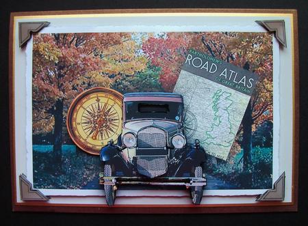 Vintage 3D Car Step by Step - CUP94329_168 | Craftsuprint