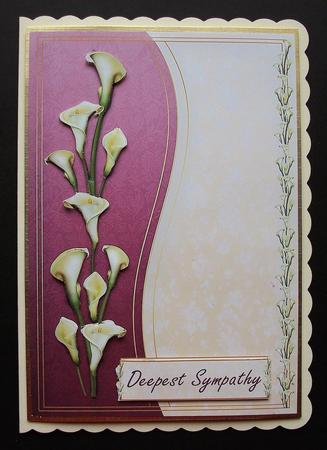 Lilly Card Front - CUP209619_1121 | Craftsuprint