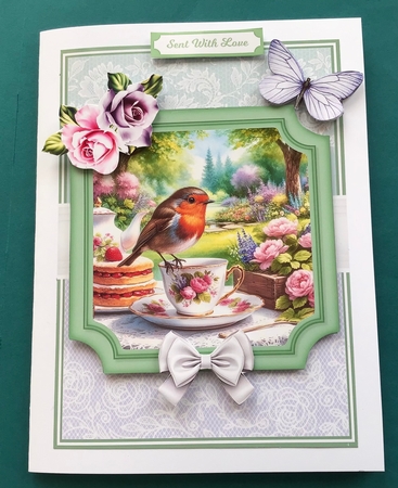 TEA TIME ROBIN - CUP1287974_57683 | Craftsuprint